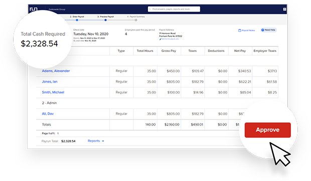 RUN powered by ADP Demo