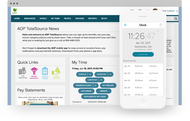 ADP TOTALSOURCE DEMO