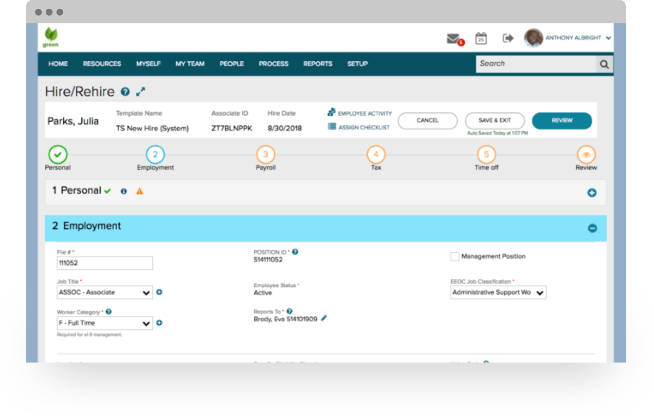 ADP TOTALSOURCE DEMO