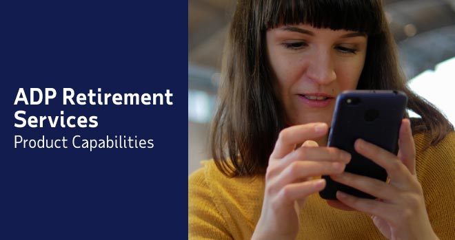 401(k) Retirement Plans | Services & Solutions | ADP