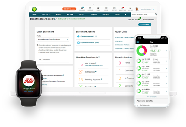 Options and Pricing for ADP Workforce Now®