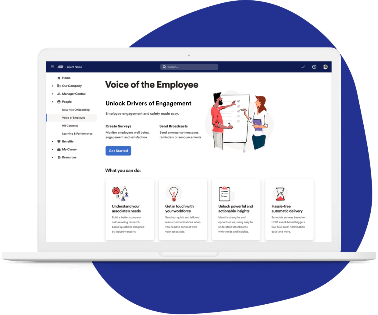 Voice of the Employee | Engagement Surveys | ADP