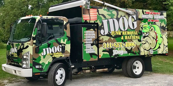 J Dog Junk Removal & Hauling: A veteran makes the junk business work ...