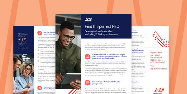 Find the Perfect PEO for Your Business | ADP