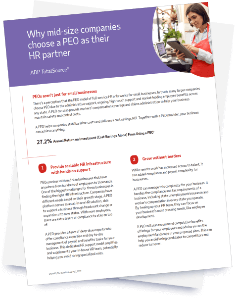Why Mid-Size Companies Choose a PEO | ADP