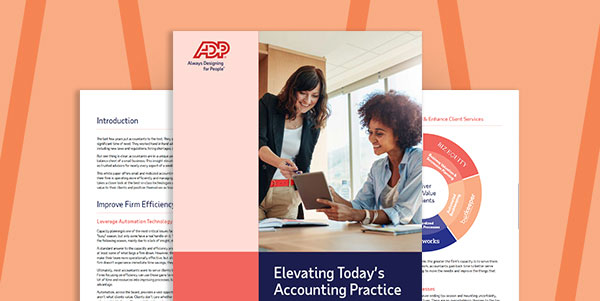 Elevating Today's Accounting Practice | ADP