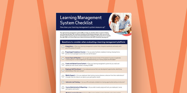 LMS Checklist | LMS Evaluation | ADP